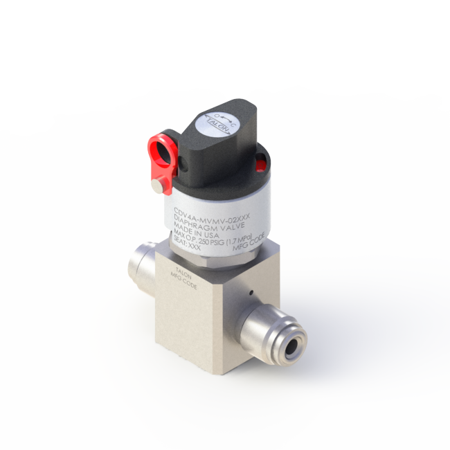 Conventional Diaphragm Valves | Talon Innovations | CDV4A-MVMV-02FAU